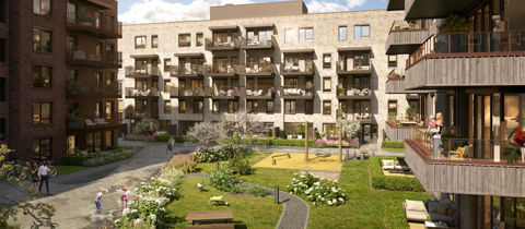 Veidekke: Bygger enda flere boliger på Lillestrøm