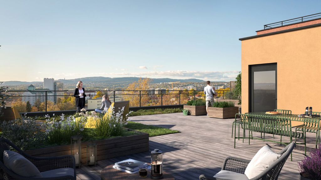 Veidekke: Bygger boliger for Selvaag og Nordr i Oslo