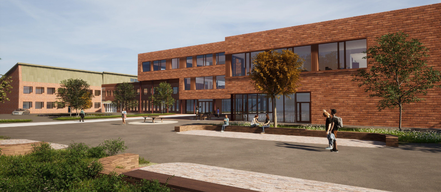 Veidekke: Utvider og rehabiliterer Skedsmo VGS