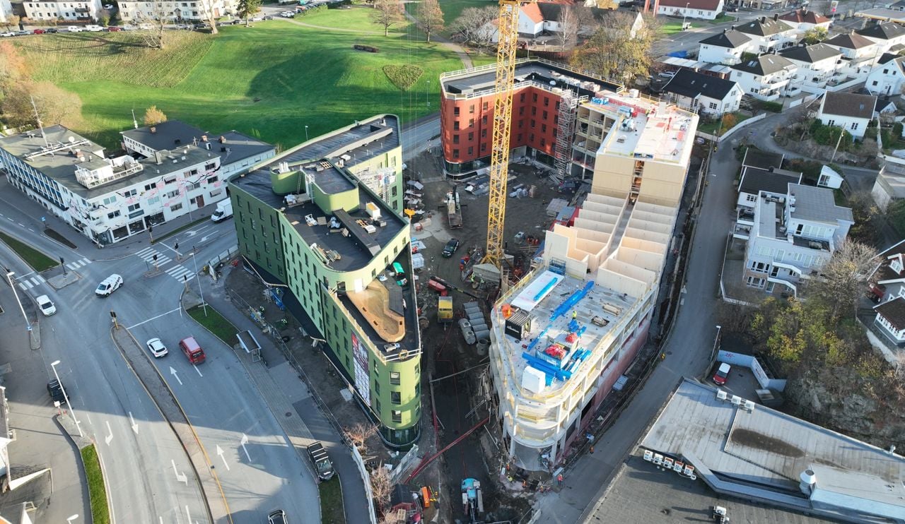 Veidekke bygger Lund Torv i Kristiansand: To bærekraftige nybygg på ...